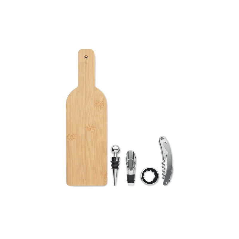 Coffret sommelier personnalisable en forme de bouteille - VINOVAULT